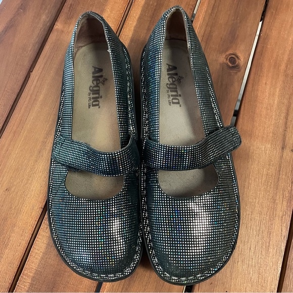 Alegria | Shoes | Alegria Feliz Fel347 Pg Lite Mary Jane Hookloop Black ...